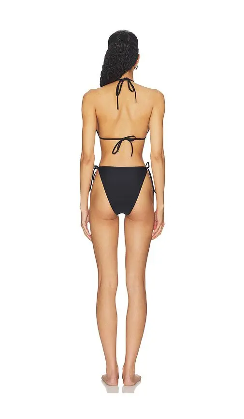UNDERSTATED LEATHER Studded Bikini Set