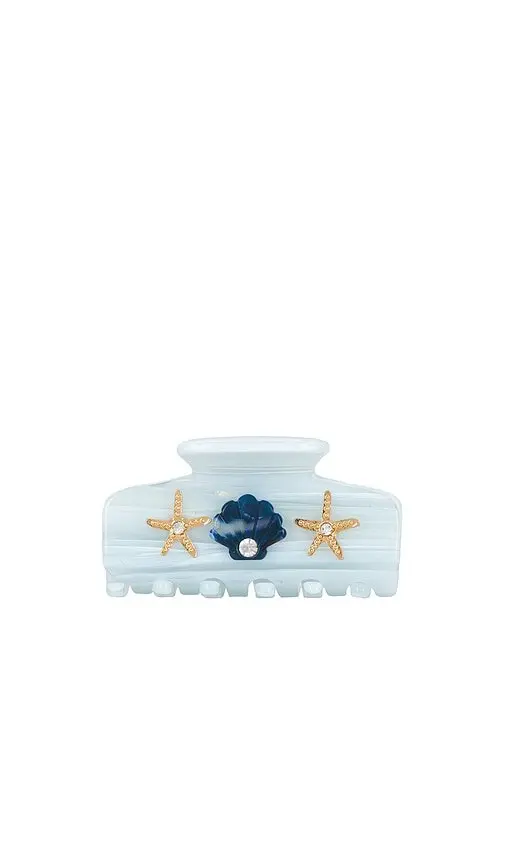 Lele Sadoughi Mini Sea Shell Claw Clip