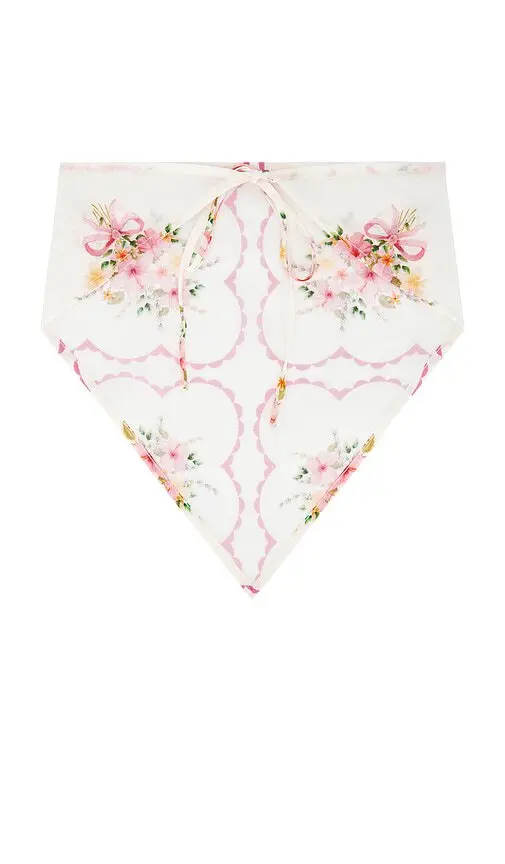 For Love & Lemons Lillian Bandana - White
