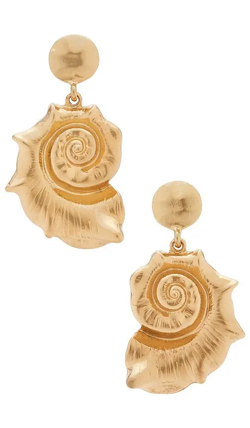 AMBER SCEATS Thames Earrings - Gold