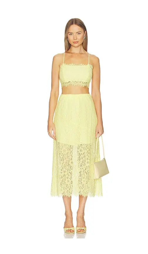 Cami Nyc Sofie Lace Cropped Camisole