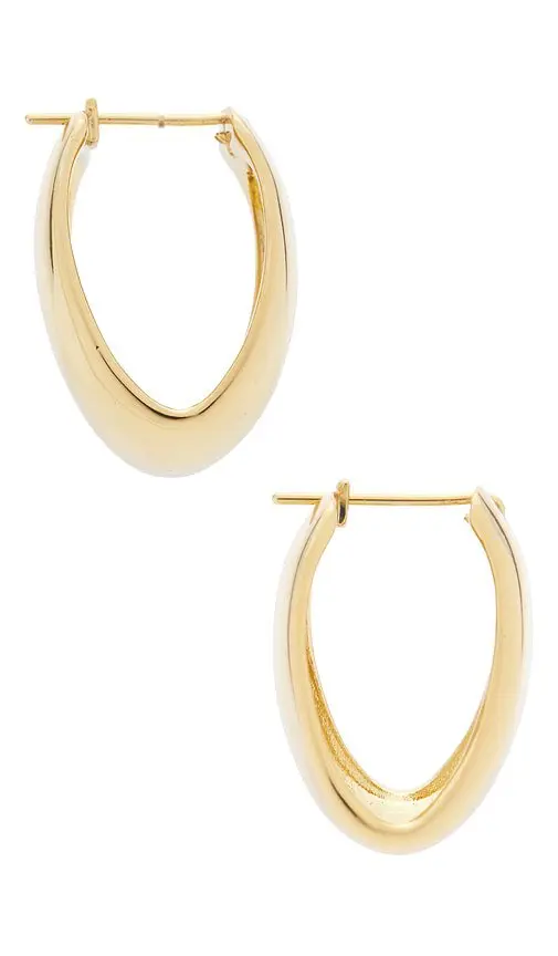 Shashi Couplet Hoop Earrings