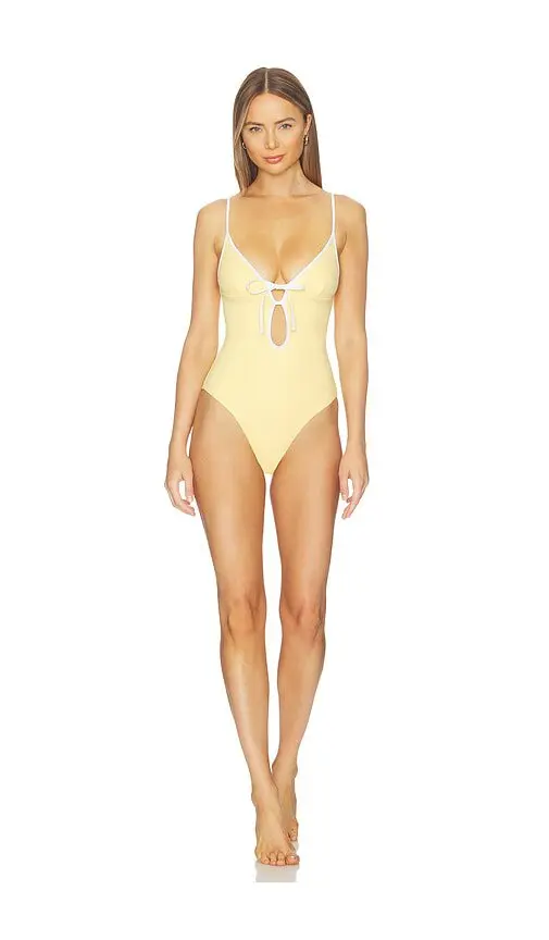 Onia Soleil One Piece - Limoncello & White
