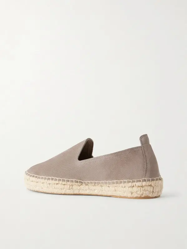 MORJAS Suede Espadrilles - Brown