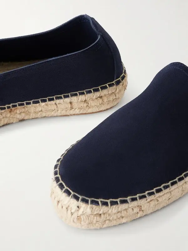 MORJAS Suede Espadrilles - Blue