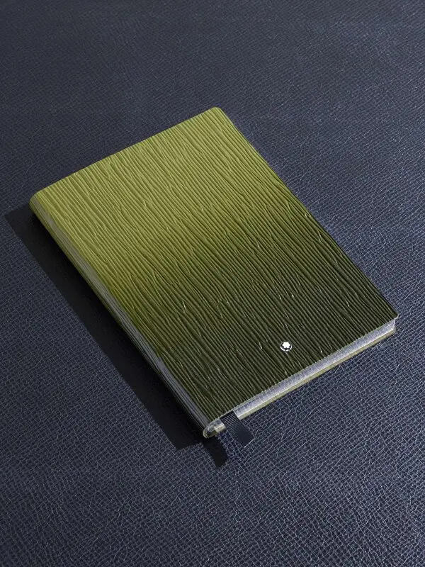Montblanc Large Dégradé Corteccia Sfumato Leather Notebook - Green