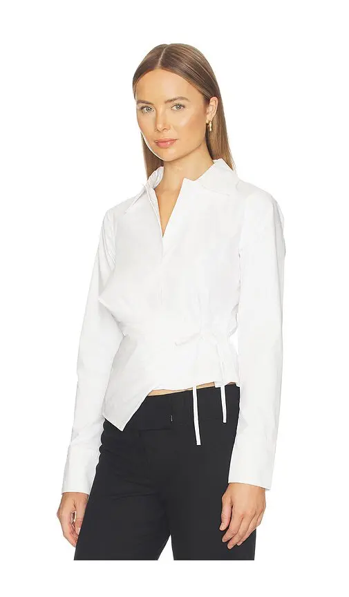 ALL THE WAYS Xandra Wrap Top