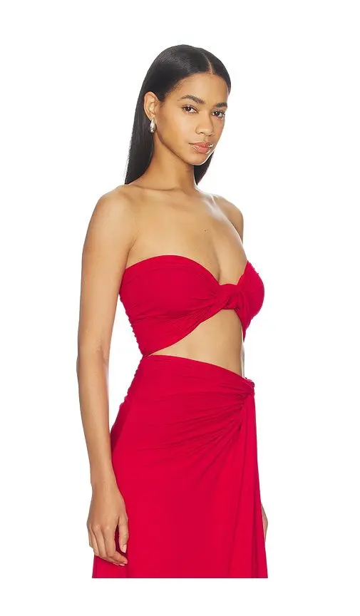 SID NEIGUM Braided Bandeau Top