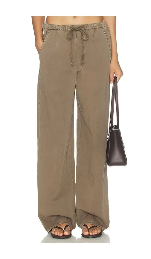 Citizens Of Humanity Aurora Wide Leg Pull-on Pants - Cocoa