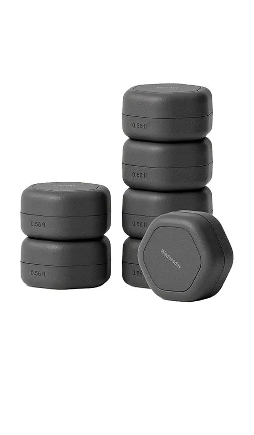 CADENCE Pill Case Set Small - Charcoal