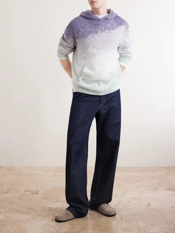 GOD'S TRUE CASHMERE Ombré Hoodie