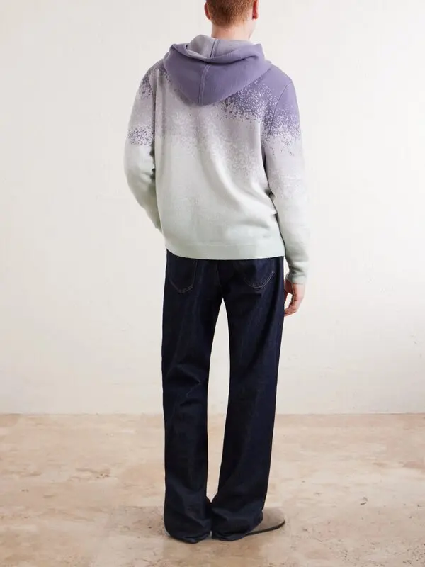 GOD'S TRUE CASHMERE Ombré Hoodie