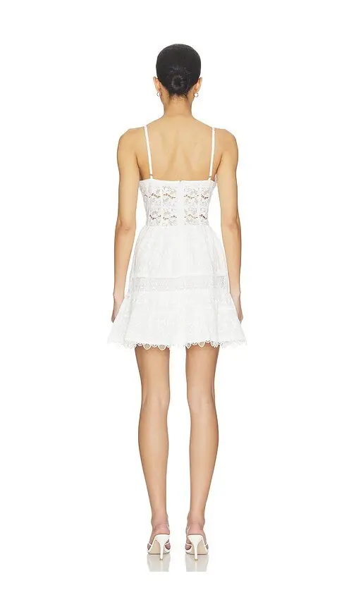 Waimari Amarelle Mini Dress - White