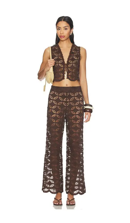 Waimari Toscana Lace Vest
