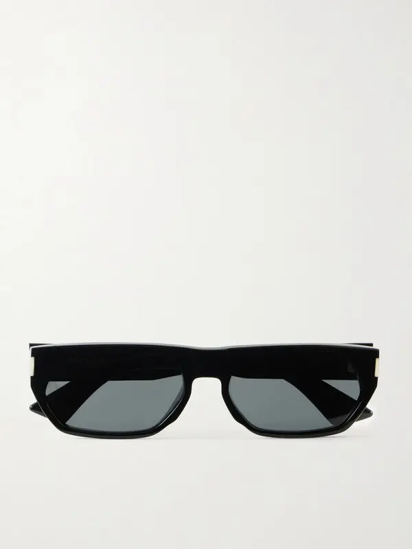 Saint Laurent Oversized Square-frame Sunglasses - Black