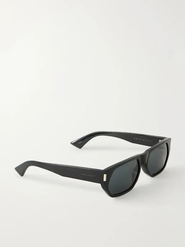 Saint Laurent Oversized Square-frame Sunglasses - Black