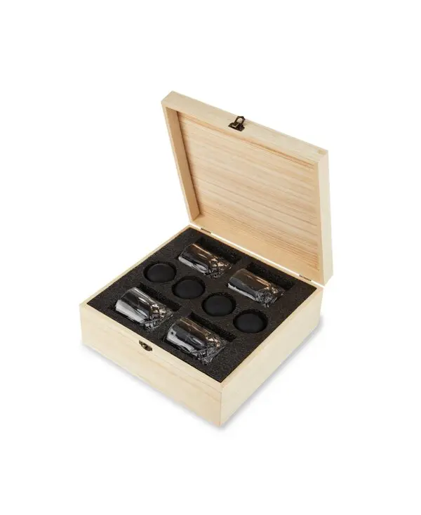 VISKI Admiral 8-piece Crystal Tumbler & Ice Sphere Box Set