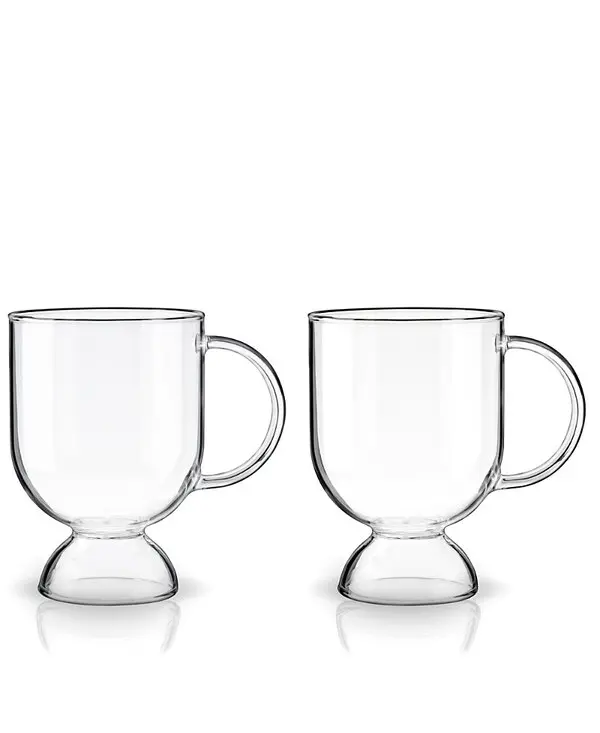 VISKI Raye Hot Toddy Glasses, Set Of 2 - Clear