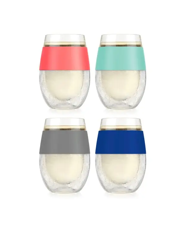 HOST Wine Freeze Cooling Cup, Set Of 4