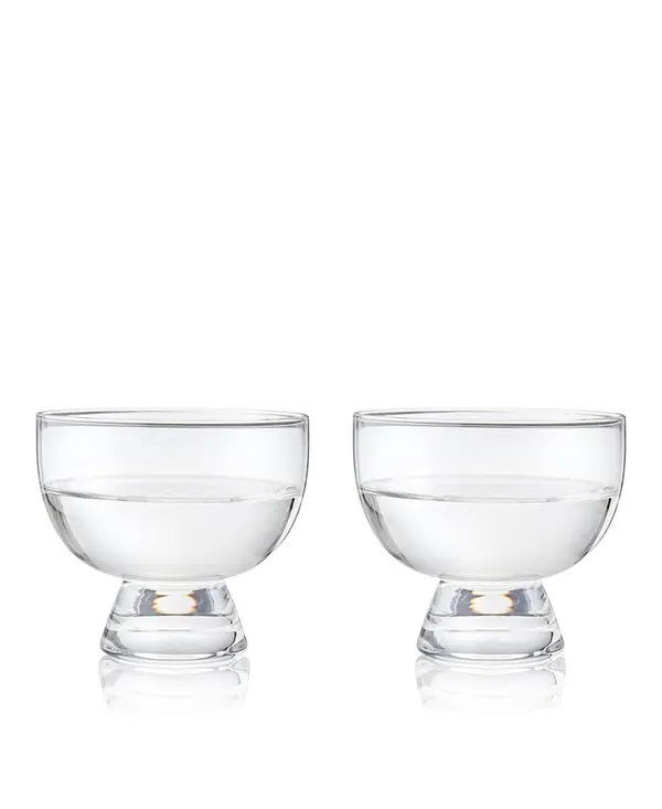 VISKI Crystal Mezcal Glasses, Set Of 2 - Clear