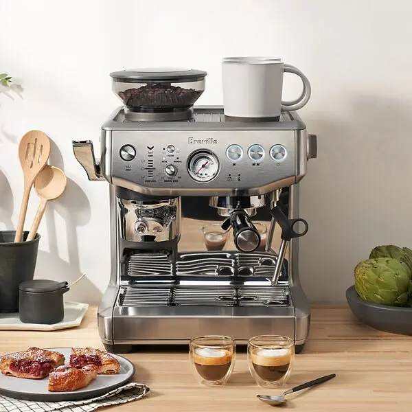 BREVILLE Barista Express Impress - Silver Besbss