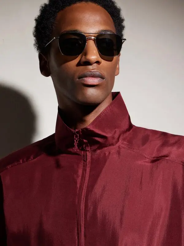 Saint Laurent Aviator-style Sunglasses - Silver