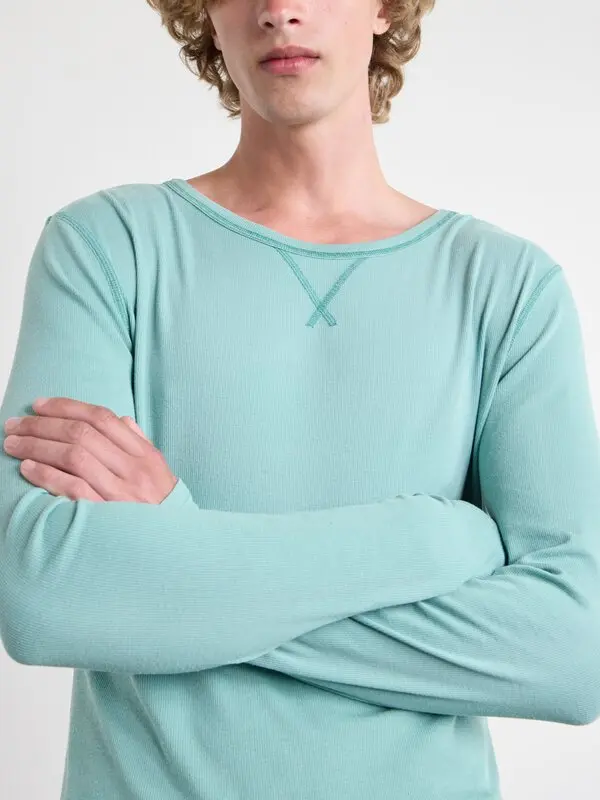 Acne Studios Einso Ribbed Jersey T-shirt - Green