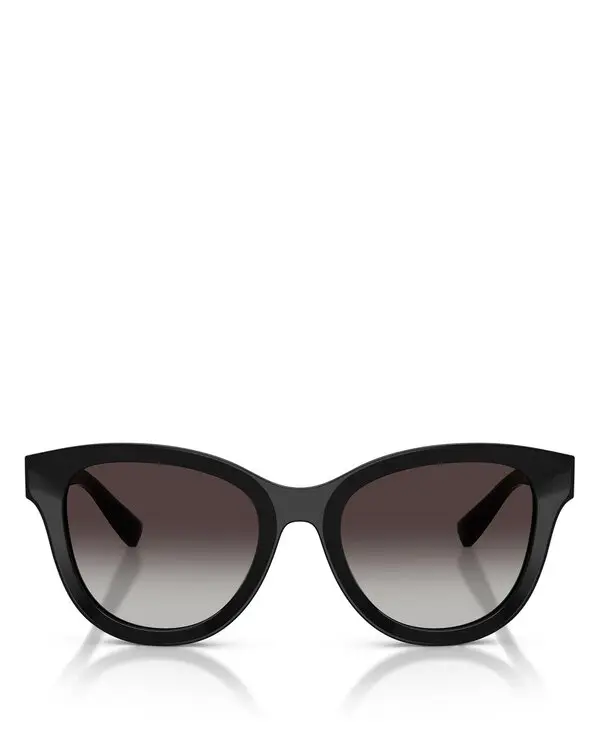 Dolce & Gabbana 54mm Round Frame Sunglasses - Black