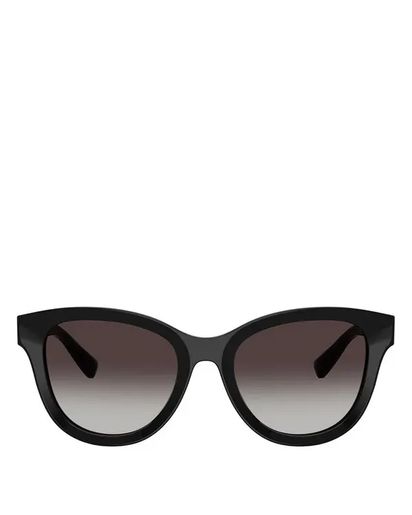 Dolce & Gabbana 54mm Round Frame Sunglasses - Black