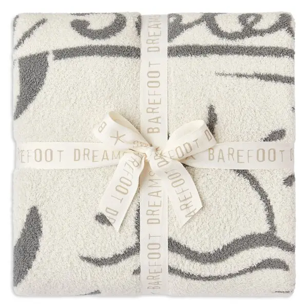 Barefoot Dreams Cozychic Le Soleil Printed Throw Blanket