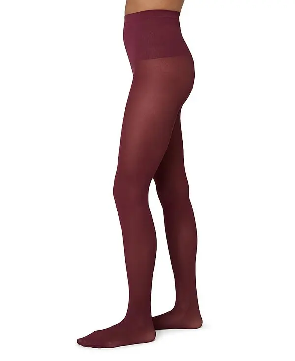 Swedish Stockings Svea 30 Denier Tights - Deep Red