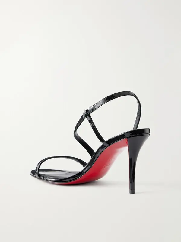CHRISTIAN LOUBOUTIN Rosa Z 80 Stiletto Sandals - Black