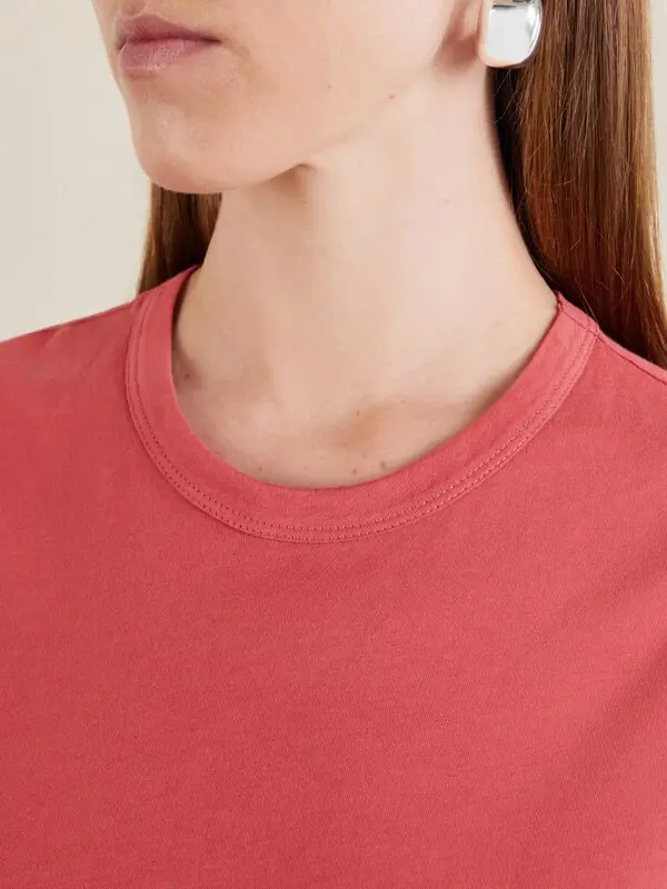 Another Tomorrow Organic Cotton-jersey Tank