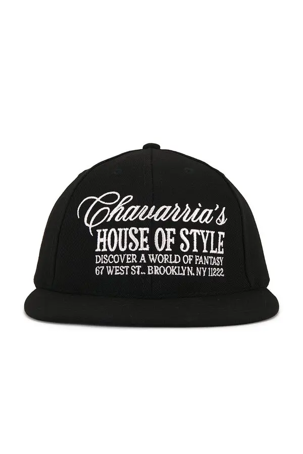 WILLY CHAVARRIA Embroidered Baseball Cap - Black