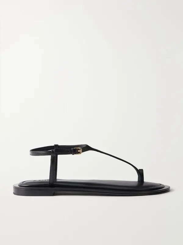 A.emery Alta Leather Sandals - Black