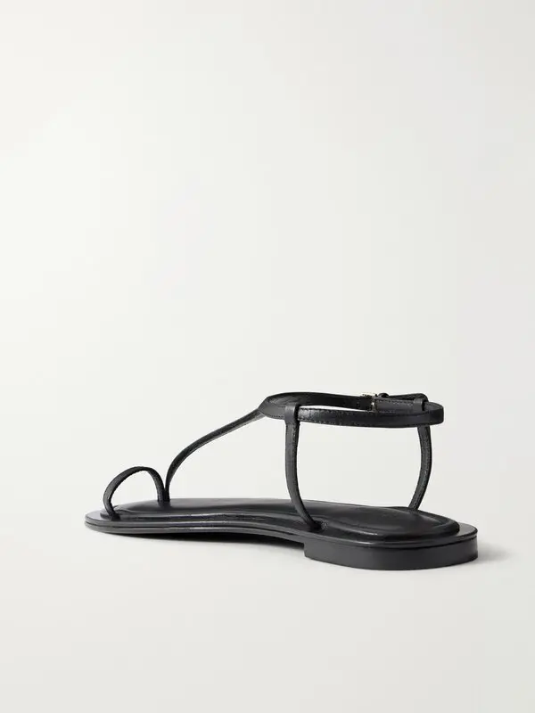 A.emery Alta Leather Sandals - Black