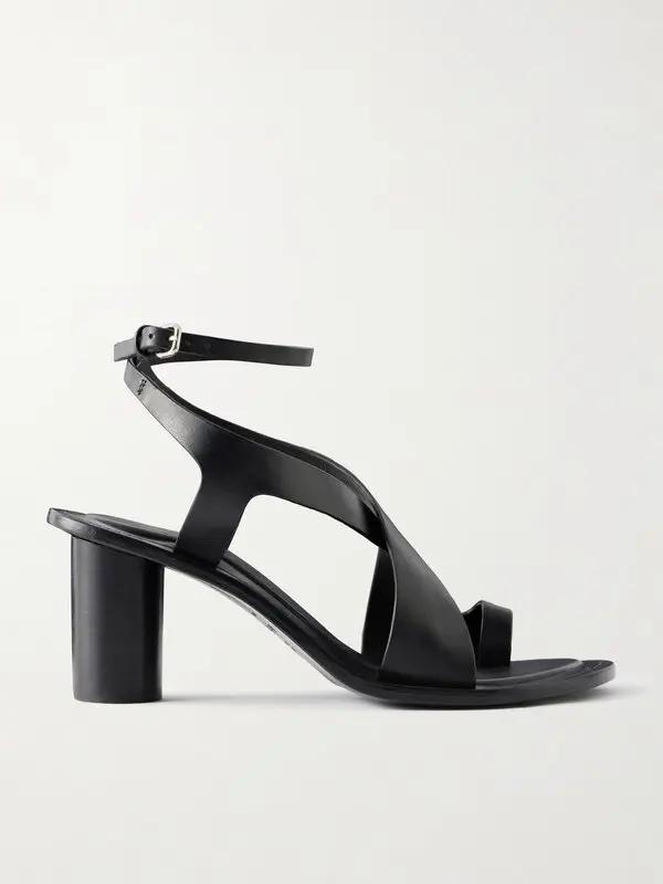A.emery Lulu Leather Block Heel Sandals
