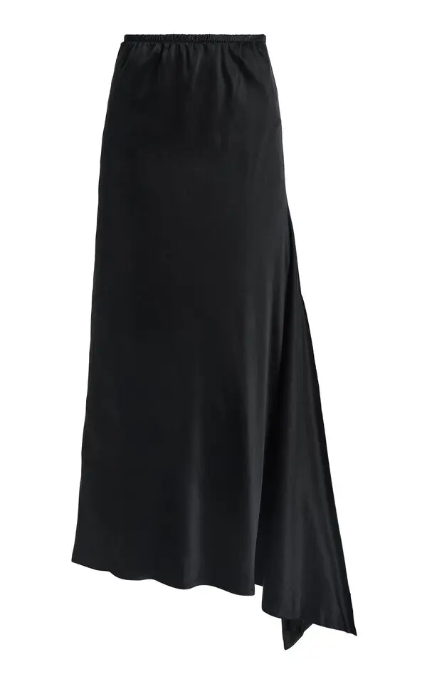 ALL THREE Alex Silk Maxi Skirt