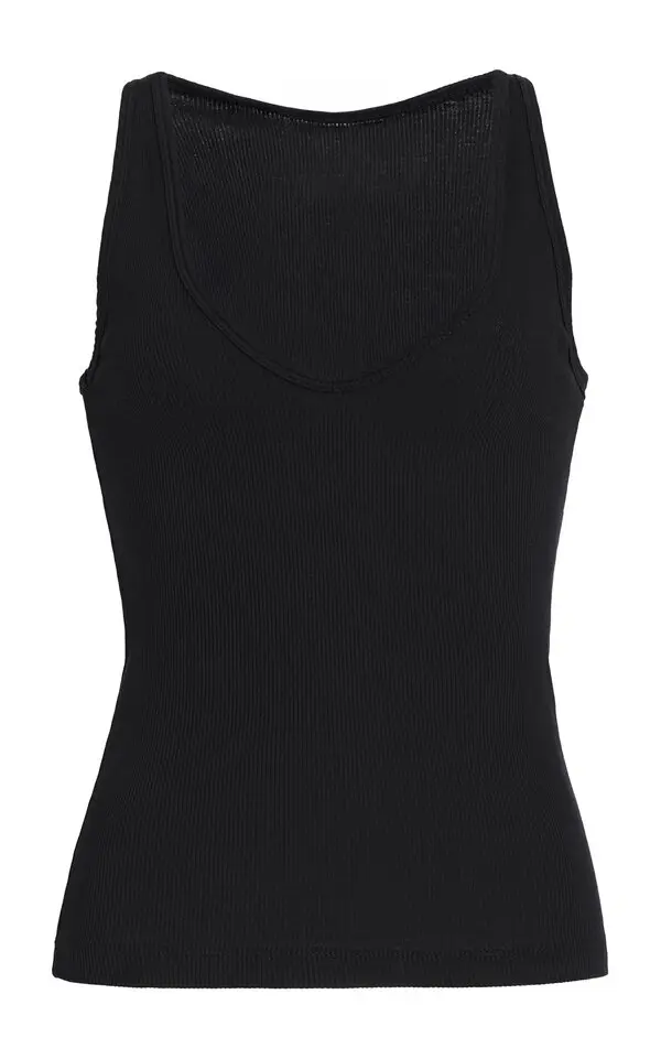 ALL THREE Claire Ribbed Tank Top