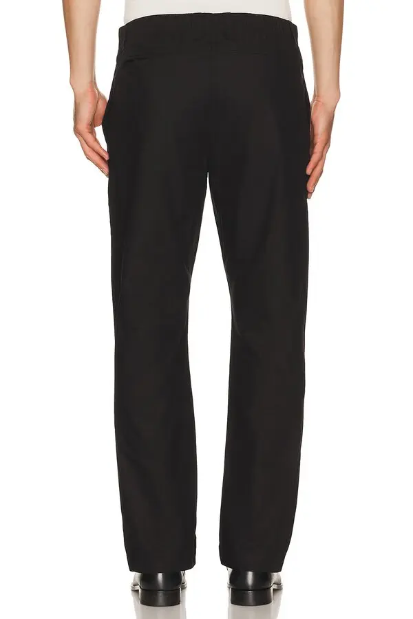 Onia Poplin Traveler Pant - Black