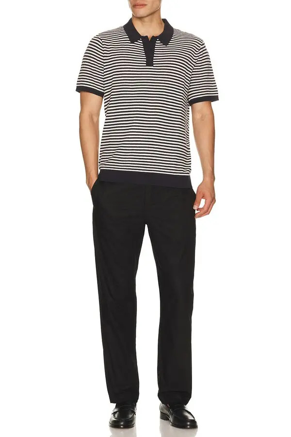 Onia Poplin Traveler Pant - Black