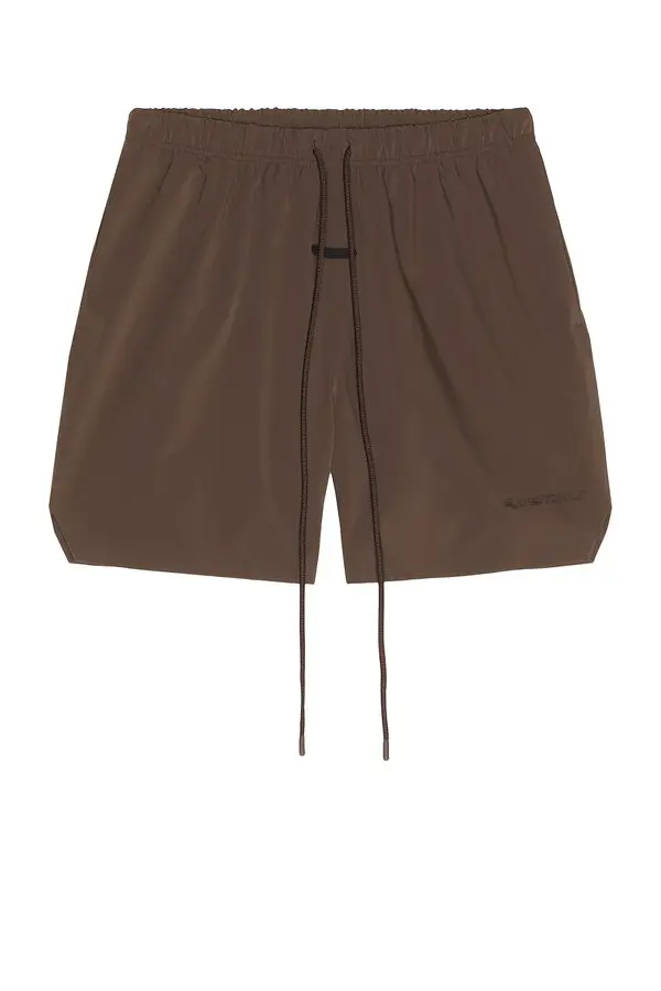 Fear Of God Active Trace Classic Short - Brown