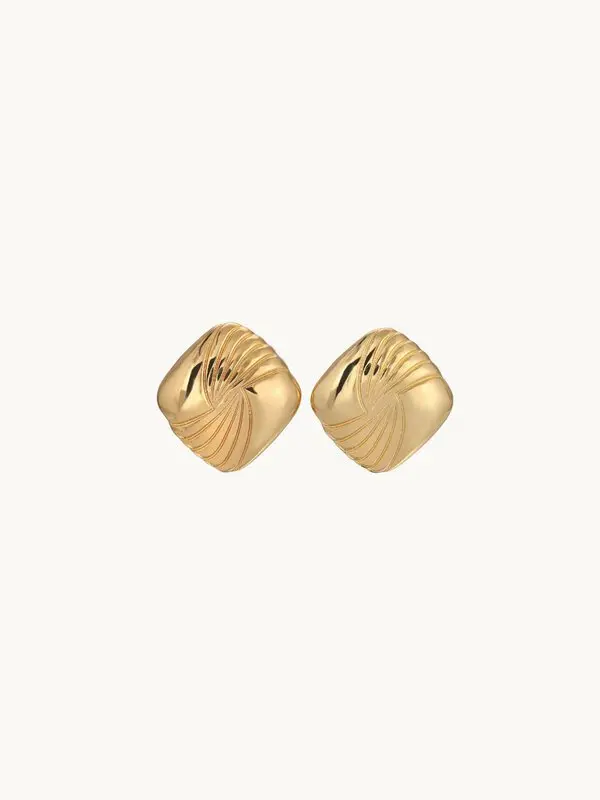 HEAVEN MAYHEM Tabi Earrings - Gold
