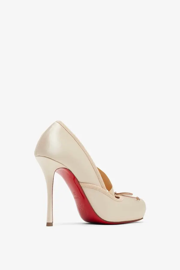 CHRISTIAN LOUBOUTIN Cassiastic 100 Pumps - Beige