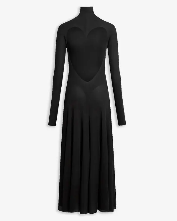 Alaïa Heart Jersey Dress