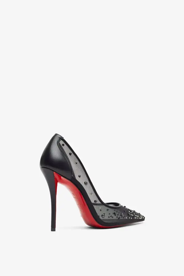 CHRISTIAN LOUBOUTIN Miss Z 100 Degrastass Pumps - Black