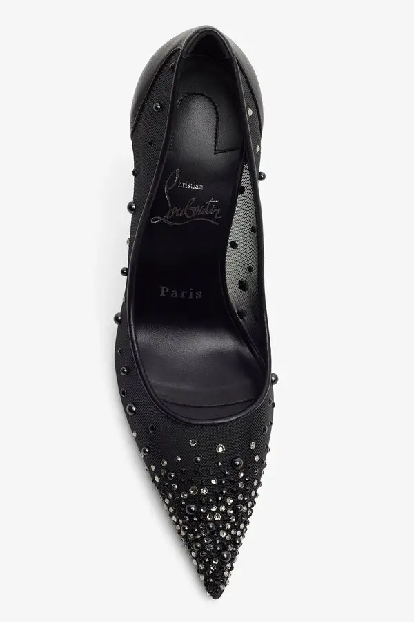 CHRISTIAN LOUBOUTIN Miss Z 100 Degrastass Pumps - Black