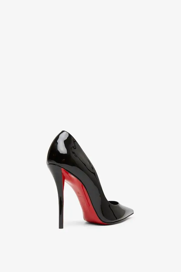 CHRISTIAN LOUBOUTIN Miss Z 100 Patent Pumps - Black