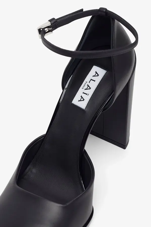 Alaïa Square 90 Pumps - Black