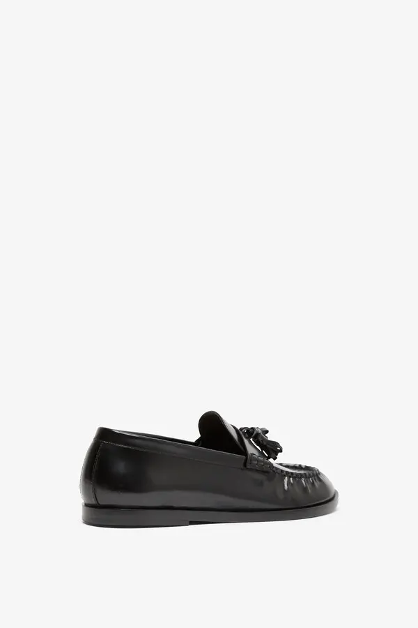 THE ROW Polished Leather Loafer